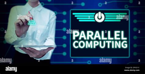 conceptual caption parallel computing business approach simultaneous