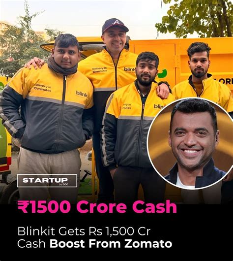 Zomato Invests ₹1 500 Cr In Blinkit For Quick Commerce Dominance Yash