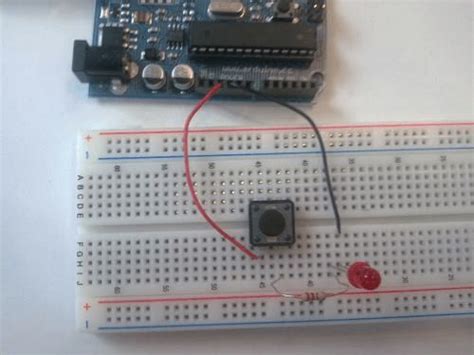 Controlling LED With Push Button