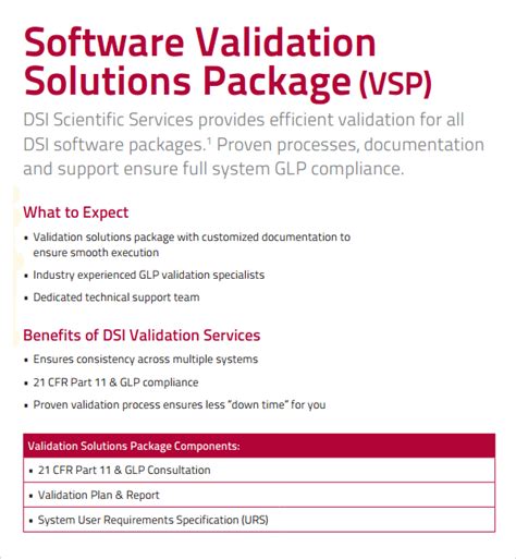 Software Validation Protocol Template