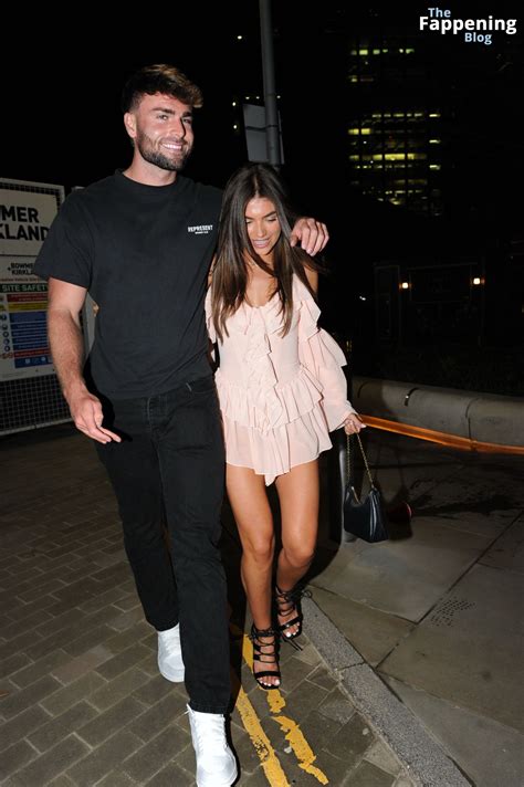 Samie Elishi And Tom Clare Share A Kiss On A Night Out In Manchester 16 Photos Thefappening