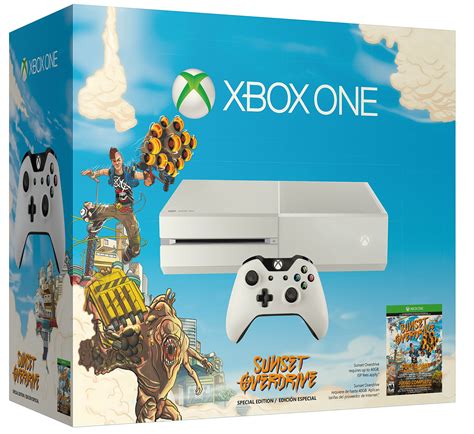 Xbox One Sunset Overdrive Bundle Box White Xbox One Sunset Overdrive