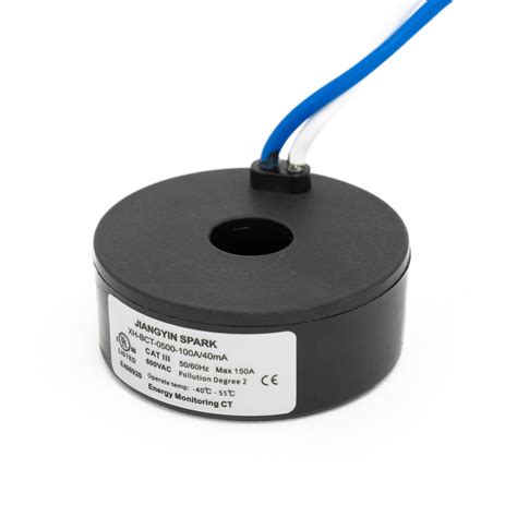 Xh Bct 0500 100a 40ma Solid Core Current Transformer Cts Jiangyin Spark Electronic Technology