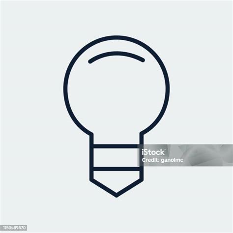 전구 창조적 인 아이디어 로고 디자인입니다 벡터 일러스트 개념에 대한 스톡 벡터 아트 및 기타 이미지 개념 검은색 뇌