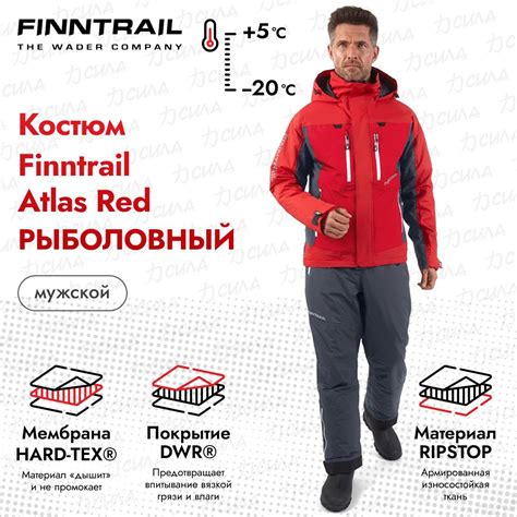 Костюмы для рыбалки и охоты Finntrail (финтрейл) – купить костюм для ...