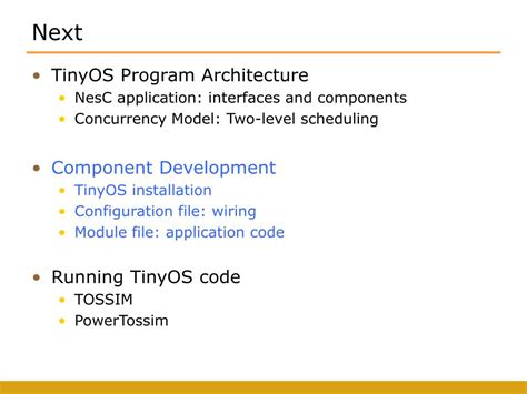 Ppt Tinyos Tutorial Powerpoint Presentation Free Download Id3288967