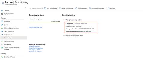 Azure SCIM Enable Provisioning Lattice Help Center