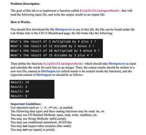 Solved Problem Description The Goal Of This Lab Is To