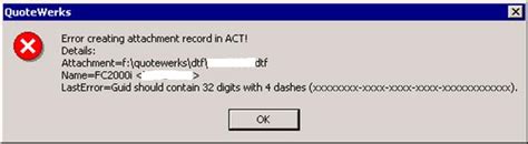 quotewerks knowledge base id6158