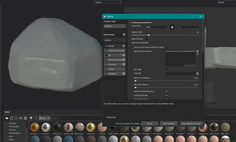 High Poly Mesh Isn T Baking Polycount