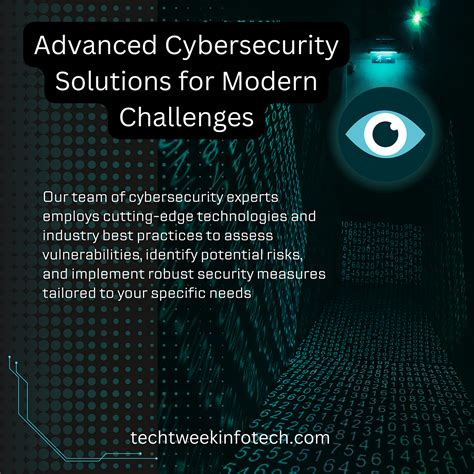 Advanced Cybersecurity Solutions For Modern Challenges By Techtweek Infotech Apr 2024 Medium