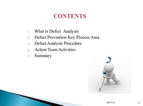 Defect Analysis And Prevention Methods