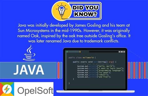 didyouknow javafacts programminglanguages techknowledge… opelsoft
