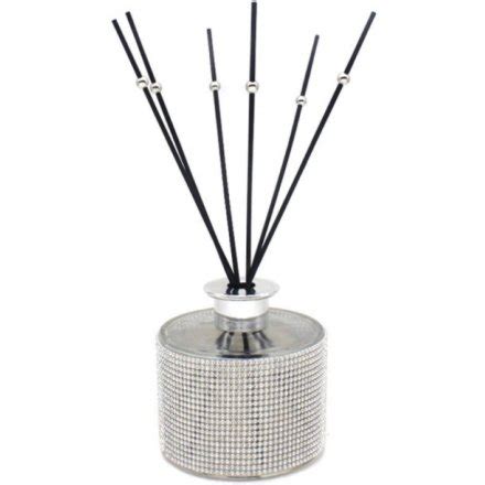 LP Silver Diffuser In Diamante Ml Interior Decor Candles Scented Gifts