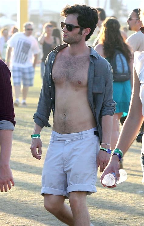 Penn Badgley Went Shirtless In The 2011 Crowd Coachella Pictures Popsugar Celebrity Photo 14