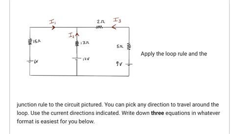 Solved I 피 Iz w Iz Apply the loop rule and the Chegg com
