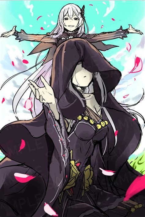 Echidna And Satella Re Zero Kara Hajimeru Isekai Seikatsu Danbooru