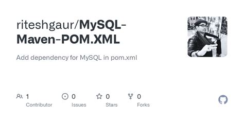 Github Riteshgaurmysql Maven Pomxml Add Dependency For Mysql In
