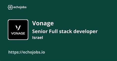 Hiring Senior Full Stack Developer Israel Javascript React Aws Angularjs Microservices Api