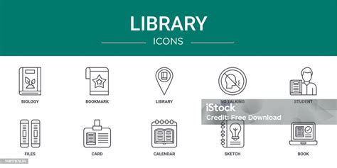 생물학 책갈피 도서관 말하기 없음 학생 파일 보고서 프리젠 테이션 다이어그램 웹 디자인 모바일 앱을위한 카드 벡터 아이콘과 같은