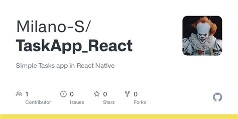 GitHub Milano S TaskApp React Simple Tasks App In React Native