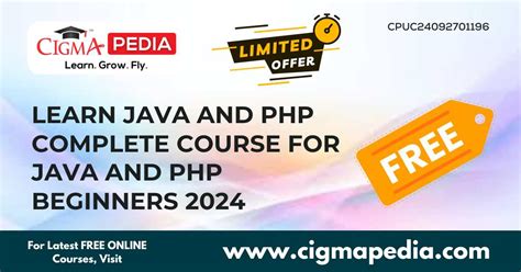 Learn Java And Php Complete Course For Java And Php Beginners 2024