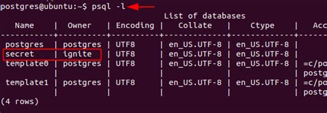 Penetration Testing On Postgresql 5432