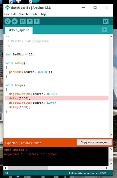 i don t understand my first simple programme error message programming arduino forum