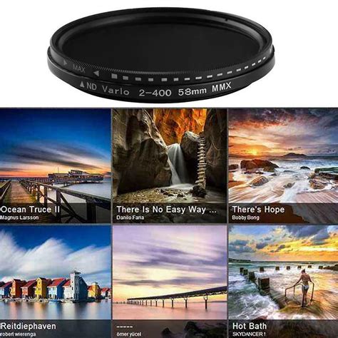 Digital SLR Camera Filter Dimmer Fader Variable ND Filter 46 OFF