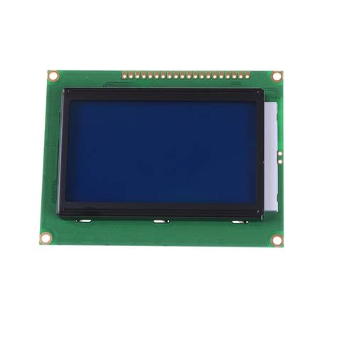 St7920 12864 128x64 Lcd Display Blue Backlight Parallel Serial Arduino 5v Bl Hb 15 45 Picclick Au