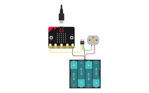 Circuit Design Microbit Tip120 1 Tinkercad