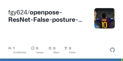 Github Fgy624openpose Resnet False Posture Recognition