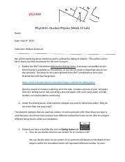 Exploring Radioactive Dating In Nuclear Physics Lab Course Hero