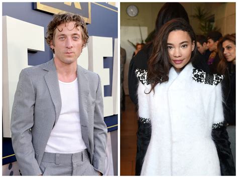 The Bear Star Jeremy Allen White Spotted Kissing Model Ashley Moore The Independent