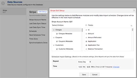 Stripe Advanced Analytics Connector L Zoho Analytics Help