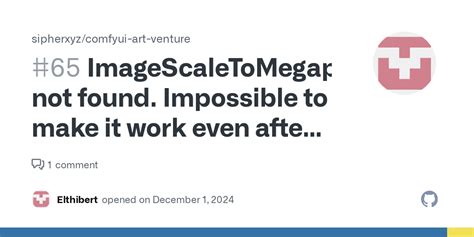 Imagescaletomegapixels Not Found Impossible To Make It Work Even After Update · Issue 65