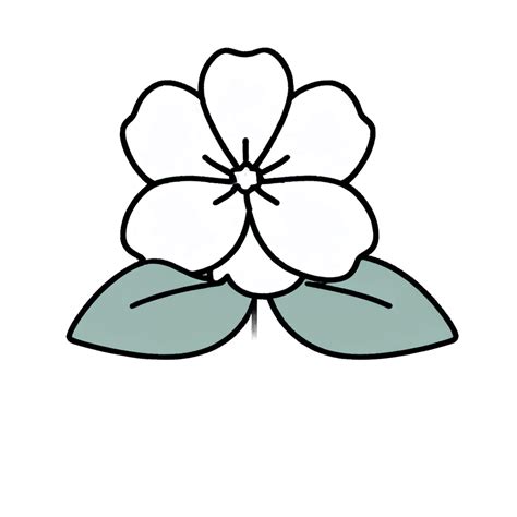 シンプルな花のイラスト 無料で商用可の背景透過フリーイラスト｜いらすとさん。