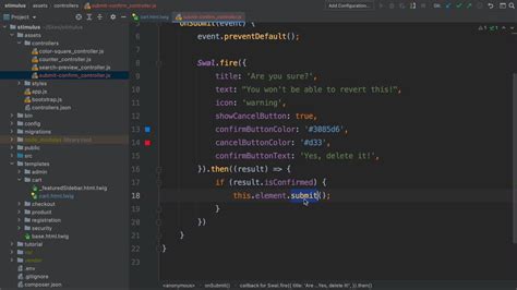 Form Submit Confirmation Controller Symfony Ux Stimulus Symfonycasts