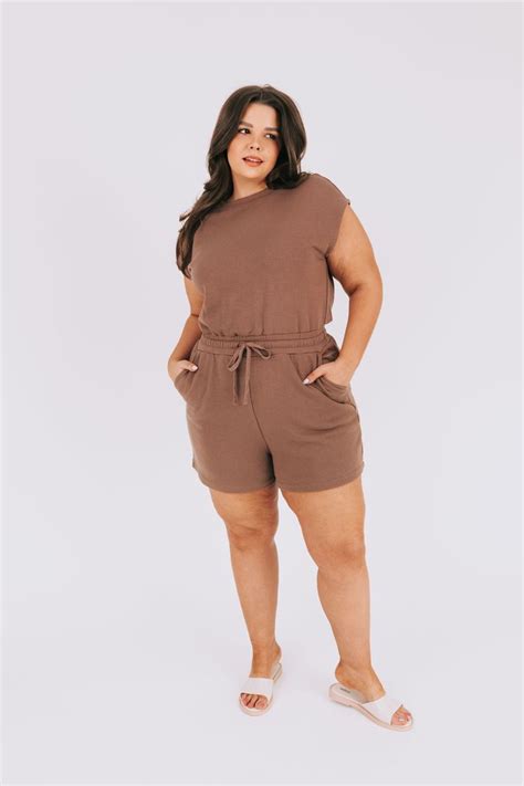 Plus Size Long Days Romper In 2024 Plus Size Rompers Romper Sale