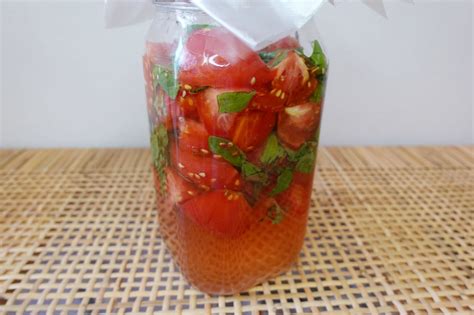 향긋 상큼한 바질토마토청 만들기