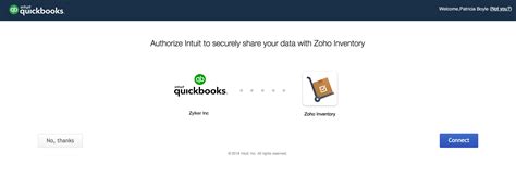 Integrate Zoho Inventory With Quickbooks Online Help Document