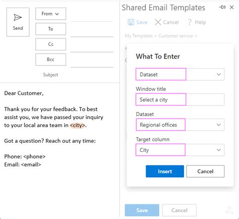 Add A Dropdown List To Outlook Email Template