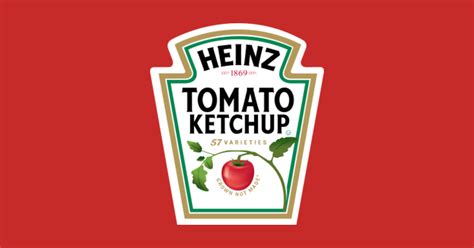 Heinz Tomato Ketchup Label Vintage T Shirt Teepublic