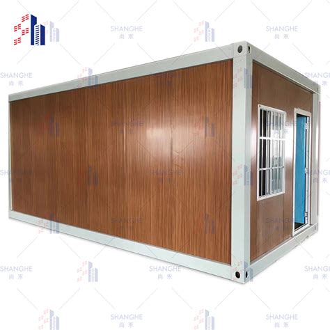 Fast Build Prefab House 20ft Modular Folding Container House Camping Foldable Small Tiny