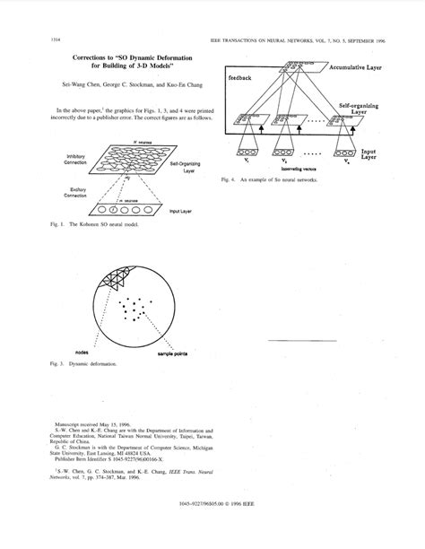 Pdf Corrections To So Dynamic Deformation For Building Of 3 D Models