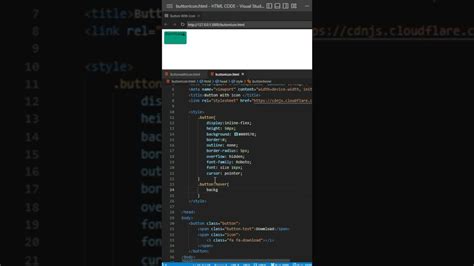 Button With Icon Html Css Shorts Youtubeshorts Css Html Youtube