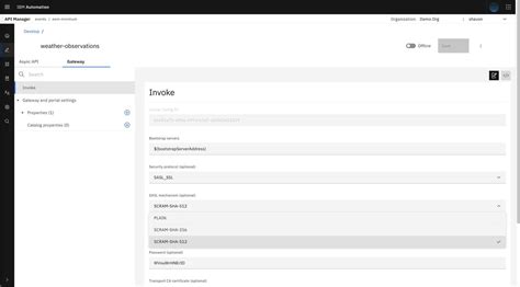 Using Sasl Scram Authentication And Authorization With Ibm Event
