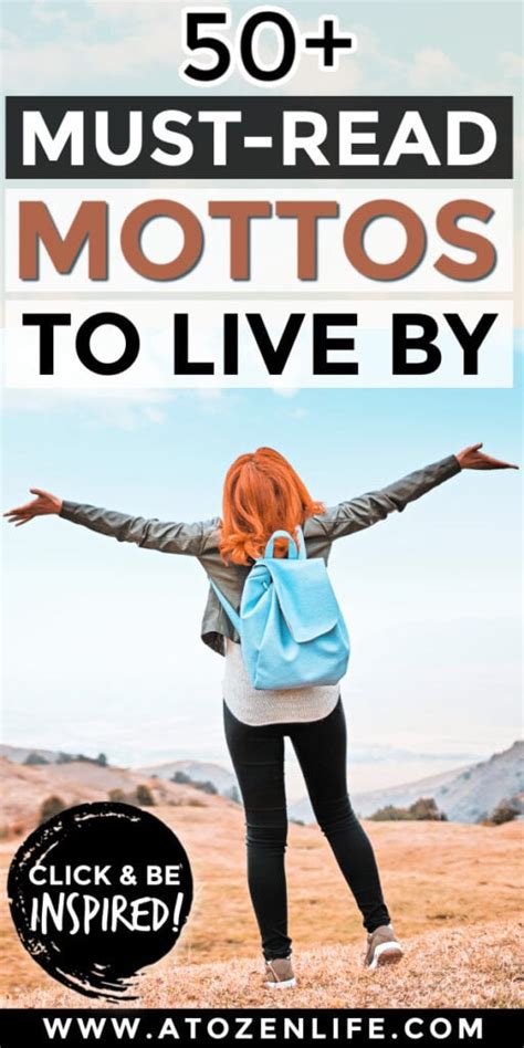 50 Best Mottos To Live By And Inspire Your Inner Awesome