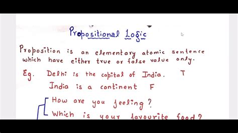 Propositional Logic Computer Science The Total Tutors Youtube