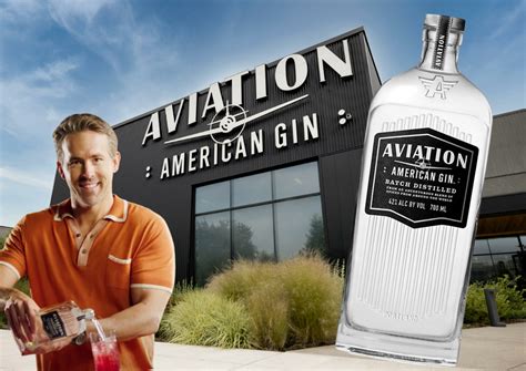 Aviation Gin Ryan Reynolds Gin With A Side Of In Flight Entertainmen